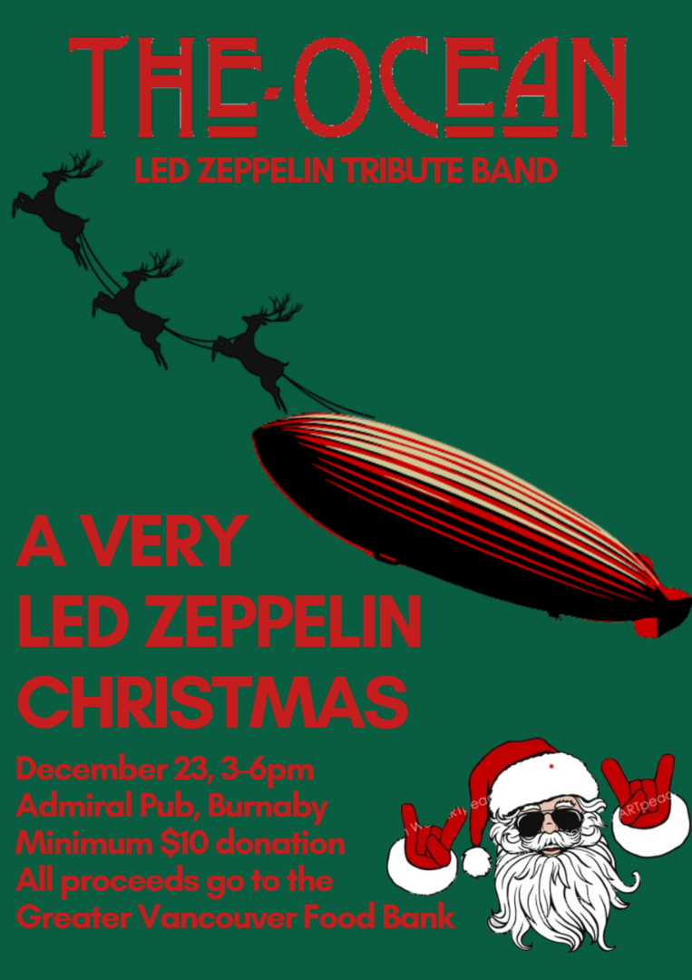 A Very Led Zeppelin Christmas | Greater Vancouver Food Bank